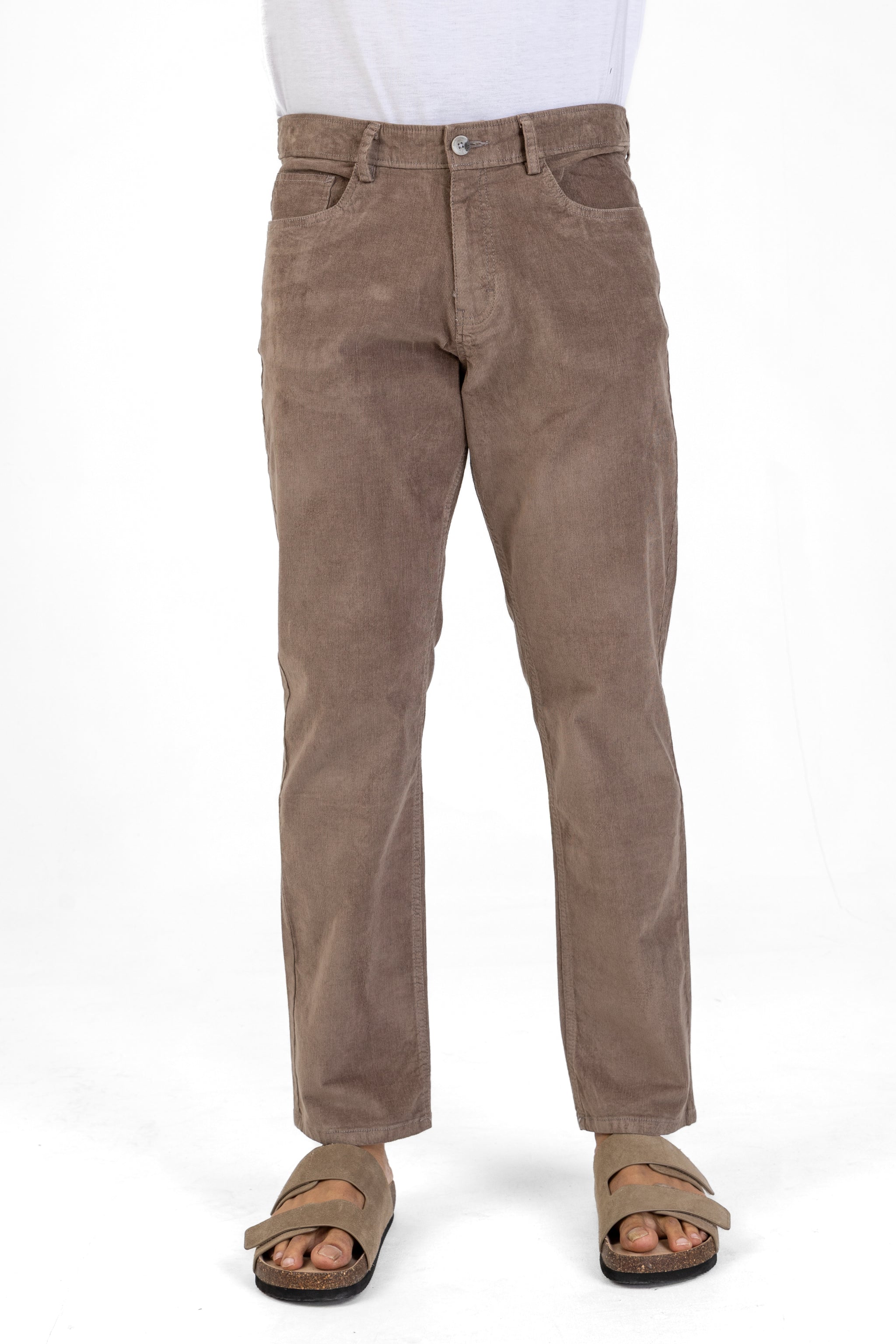 AnationZ Black Linen Cotton Relaxed Fit Pants with Patch Pockets